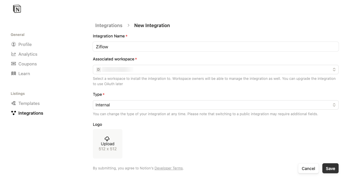 Connect Notion – Ziflow